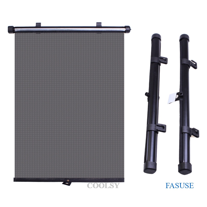 COOLSY Car Side Window Sun Shade Curtain Retractable Car Window ...