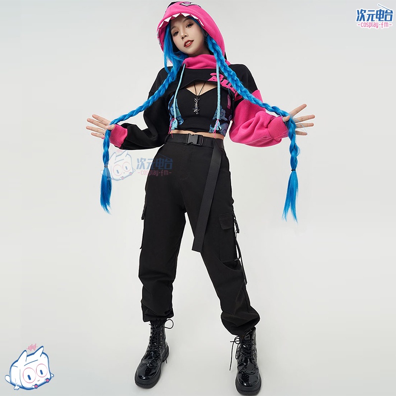 CosplayFM League of Legends cos Jinx cosplay Derived daily clothing ...