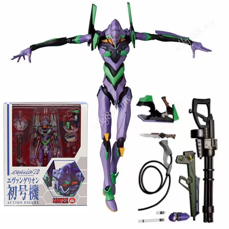Anime Neon Genesis Evangelion Eva 01 Articulado MAFEX 080 Action Figure ...