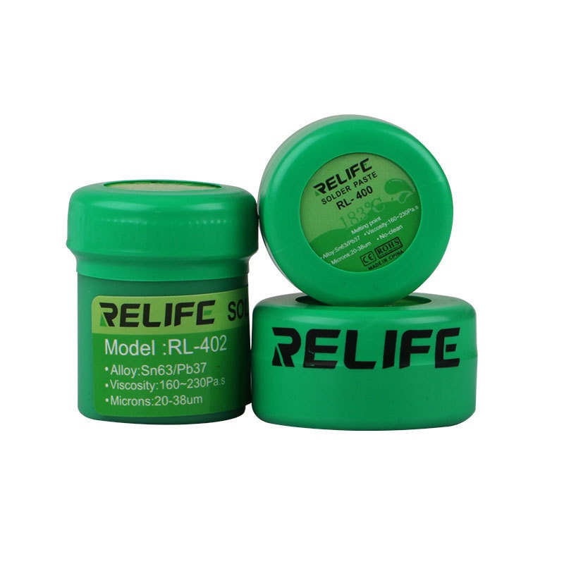 RELIFE 40G RL-400 RL-401 RL-402 RL-403 Sn63/Pb67 Soldering Paste 183 ...