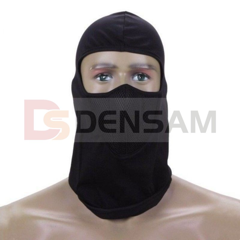 Motorcycle Full Face Mask Bonnet with Foam Balaclava Mask | Shopee ...