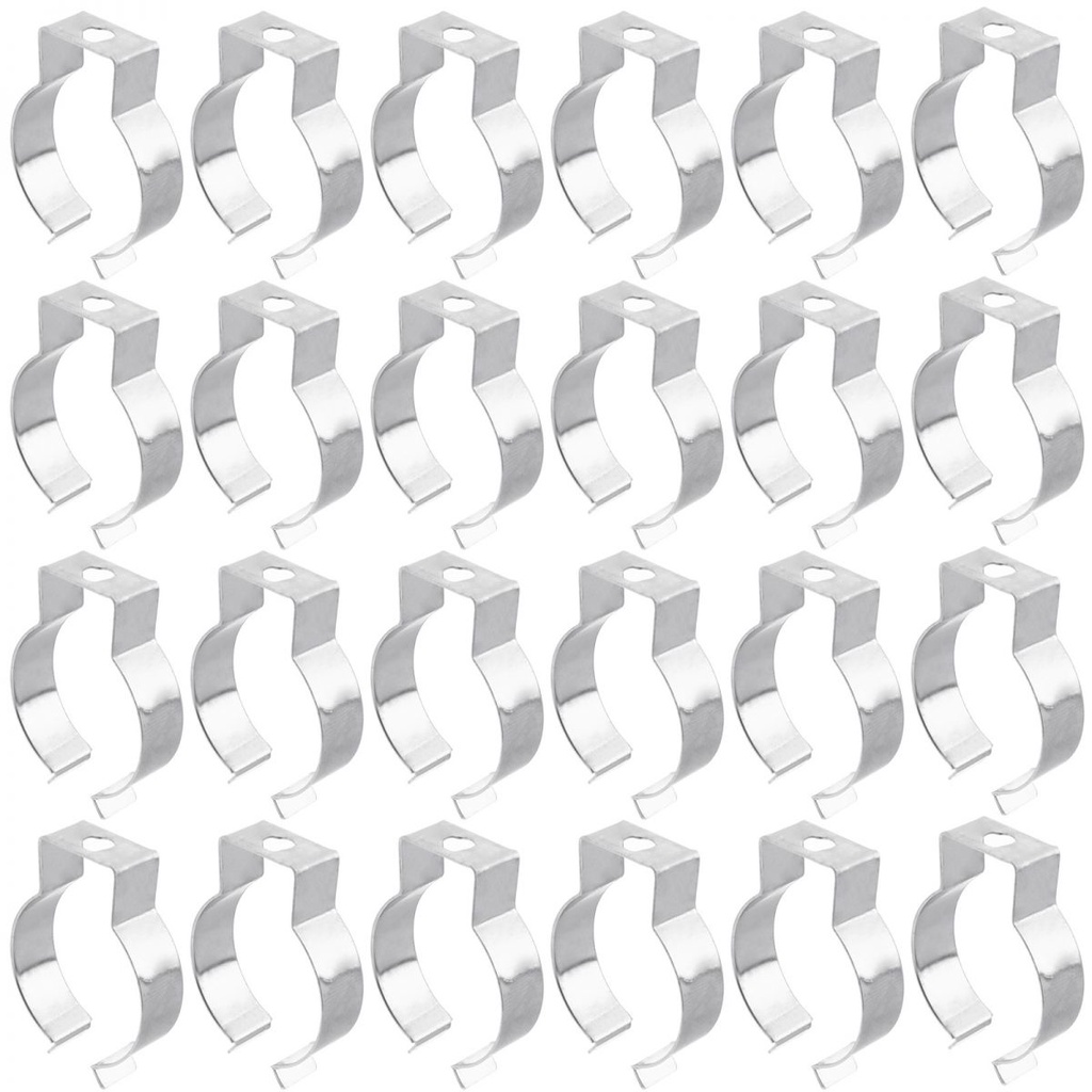 50pcs T8 U Clips Holder Bracket for LED Light Bulbs / Fluorescent Tube ...
