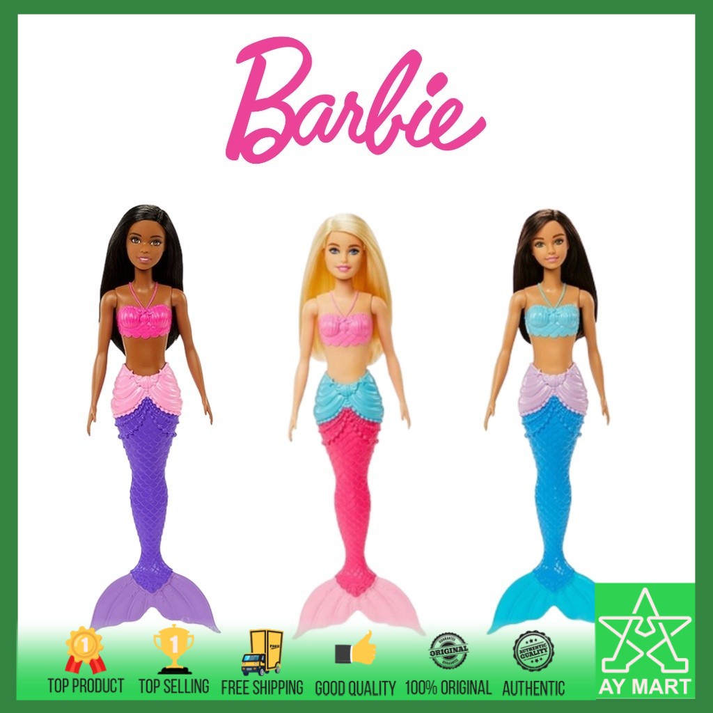Barbie Dreamtopia Mermaid Doll Fantasy Fairy Tale Blue/Pink/Purple Tail ...