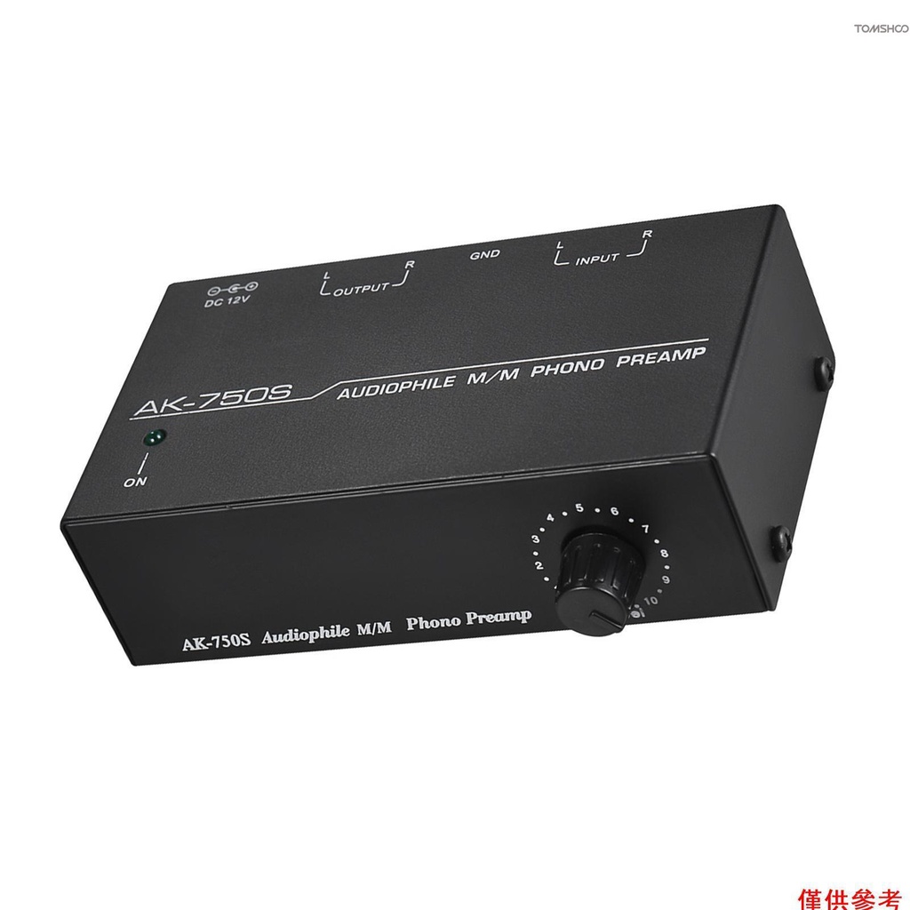 Audiophile M/M Phono Preamp Preamplifier with Level Controls RCA Input ...