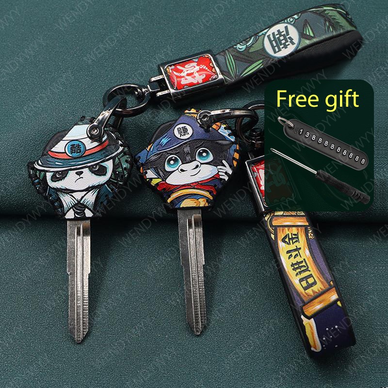 Leather PU Key Cover Case For Honda Click 125i GC Honda Genio 2020 Beat ...