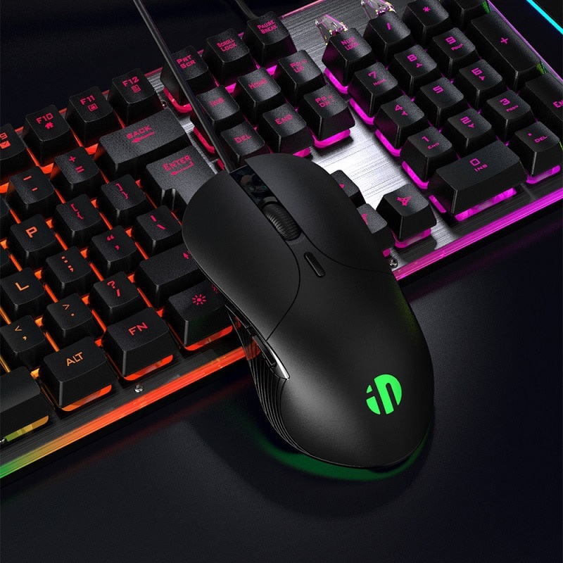 Profession Wire Game Mouse 6 Button 4000 DPI LED Optical USB Computer ...