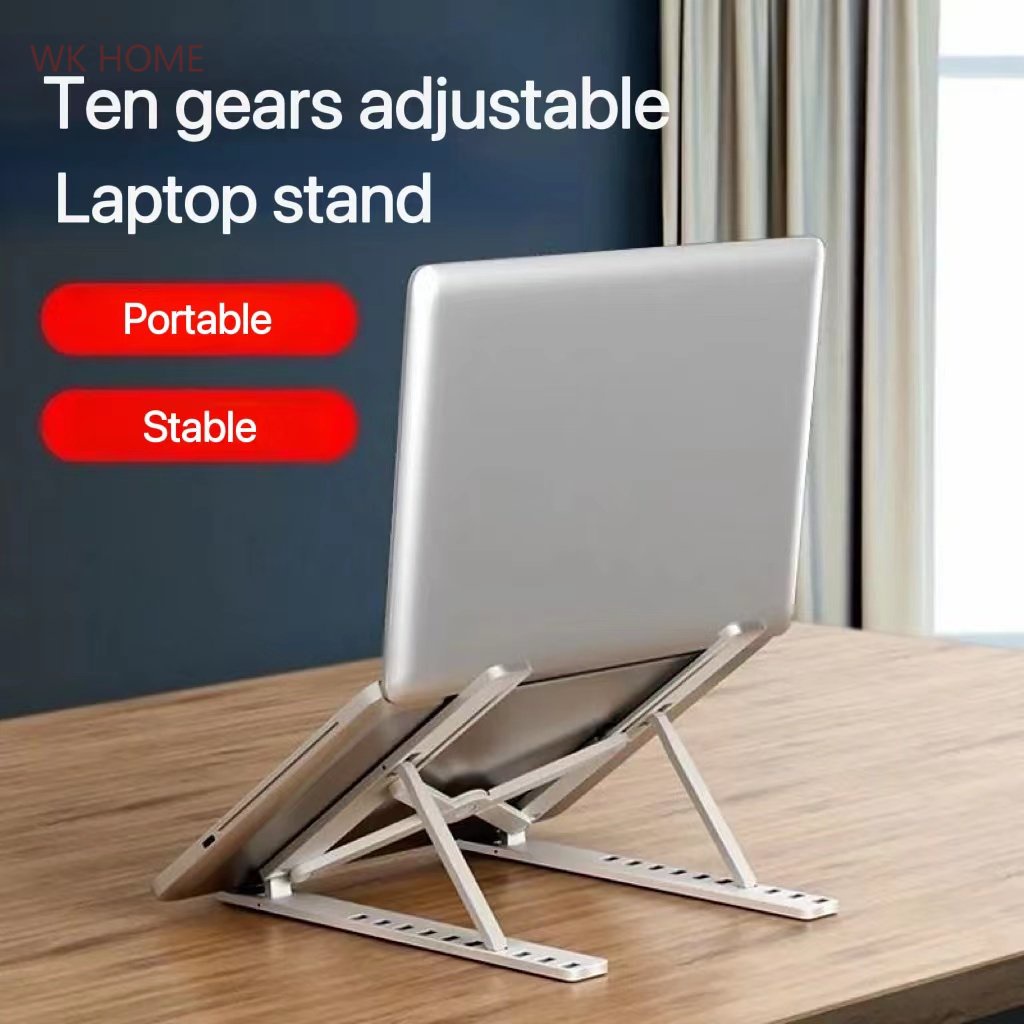 Laptop aluminum alloy bracket folding portable cooling bracket desktop ...