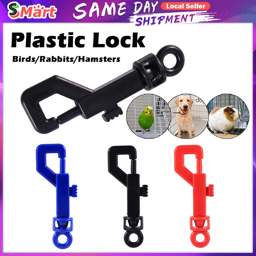 【In Stock】Bird Cages Rabbit Cages Lock Plastic Door Lock P Spring Locks ...