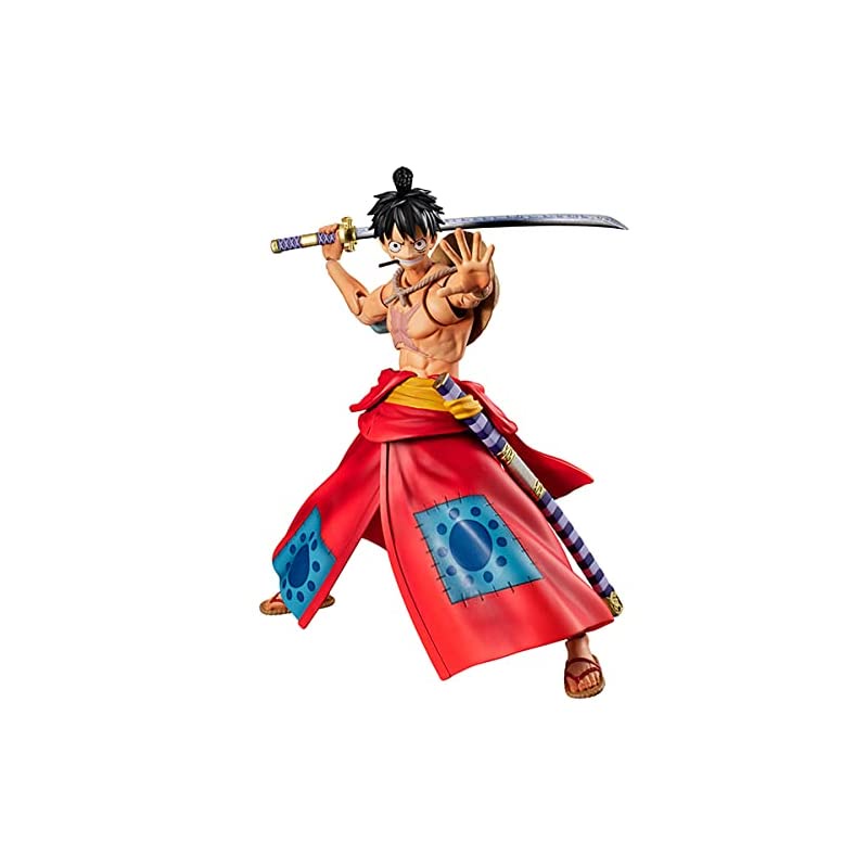 Variable Action Heroes ONE PIECE Luffy Taro Painted PVC posable figure ...