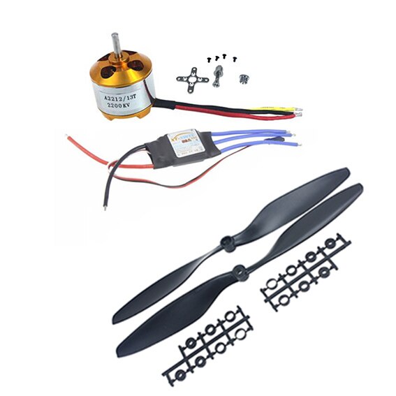 QWinOut A2212 2200KV Outrunner Motor + 30A ESC + 1045 Prop Propeller ...