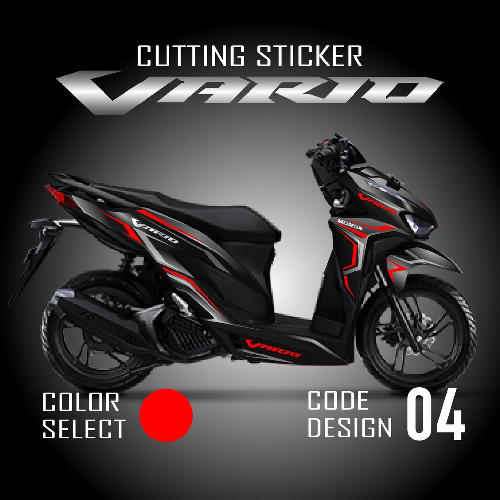 Striping VARIO 125 150 NEW - Cutting Sticker Embossed Trim Sticker ...