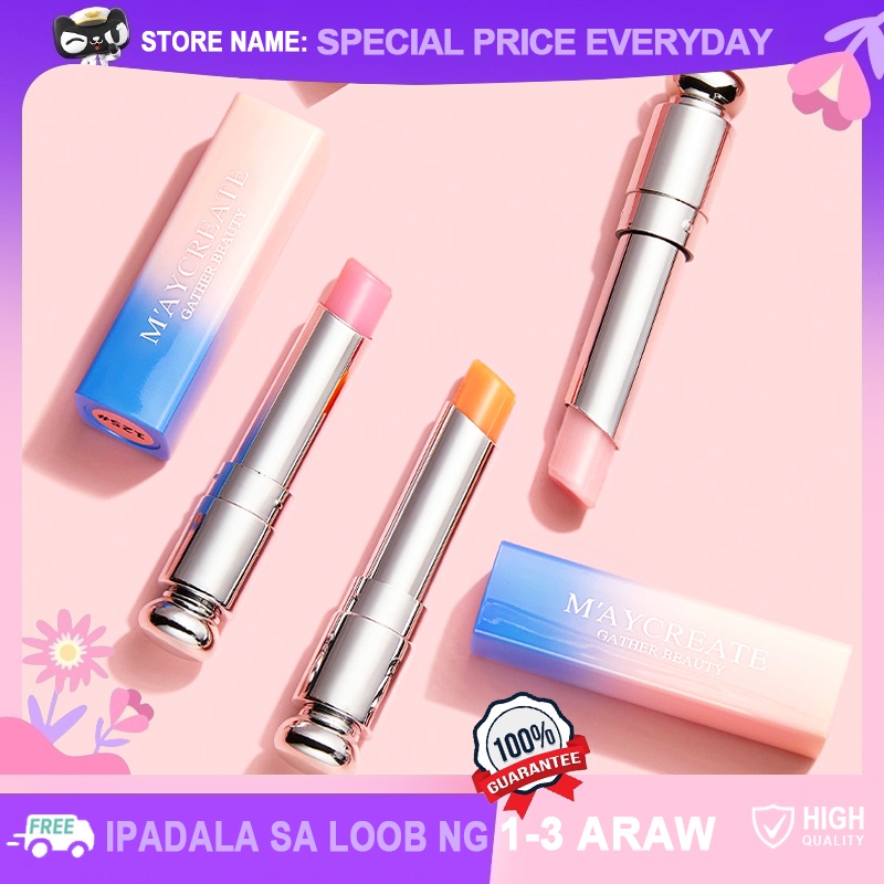 Color-Changing Lipsticks Waterproof Change Color with Temperature ...