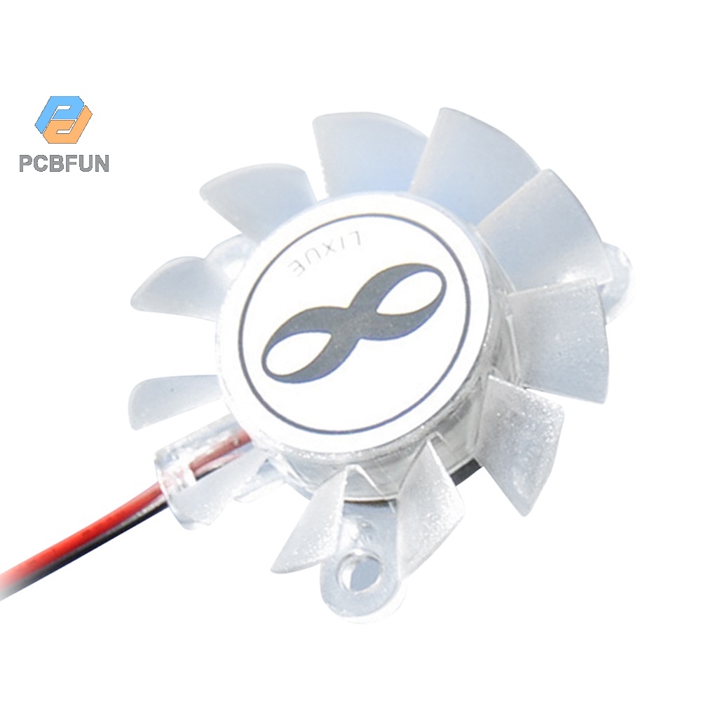 Pcbfun Dc12v Brushless 4010 Small Cooling Fan For Computer Cpu Radiator ...