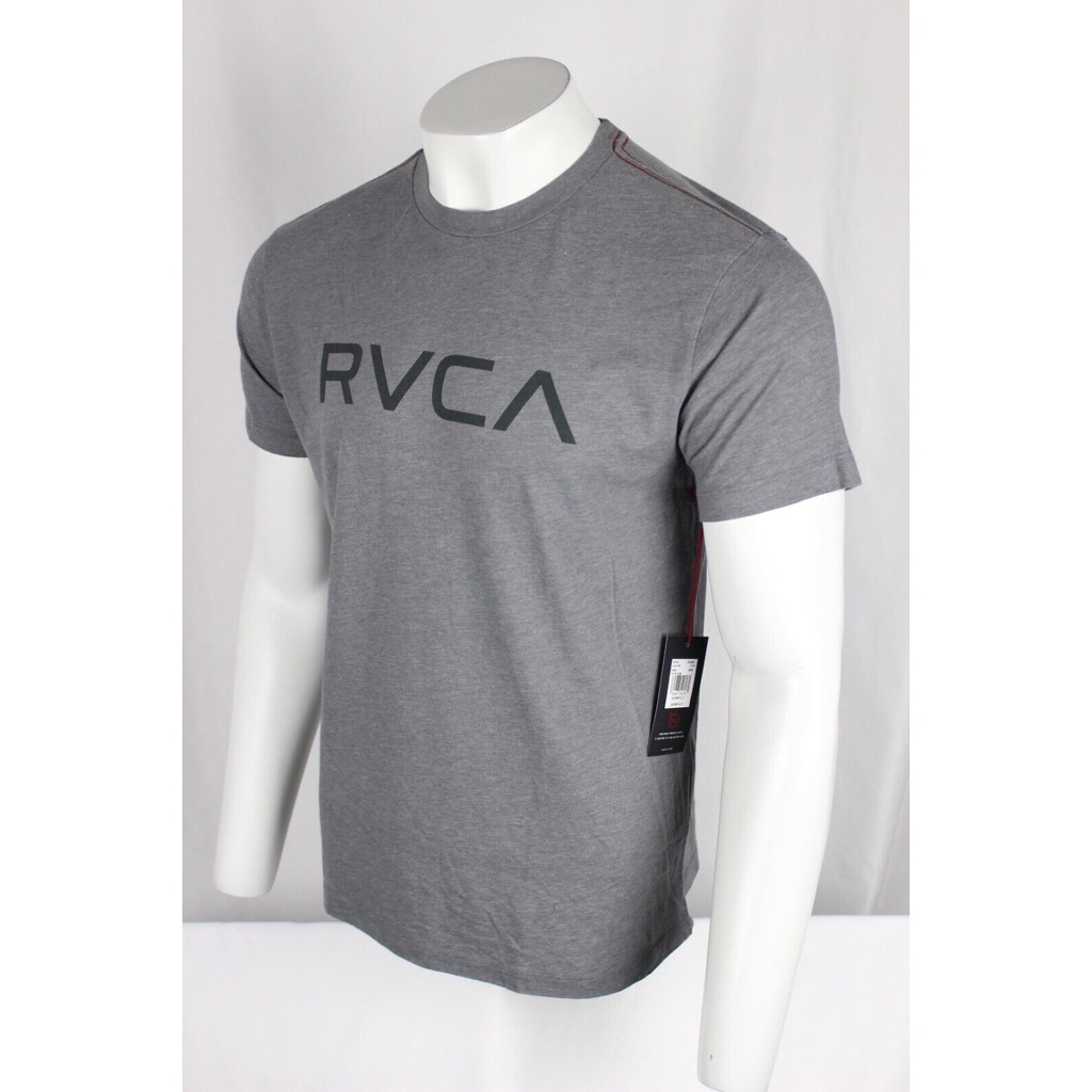 RVCA Men's Slim Big RVCA Logo Short Sleeve Crew T Shirt | Shopee ...