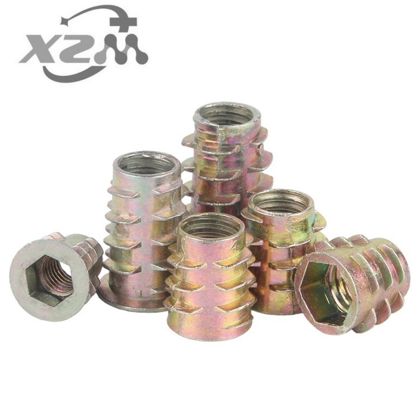 Xzm] M4M5M6M8M10 Inner Outer Thread Nut Pre-Buried Countersunk Head ...