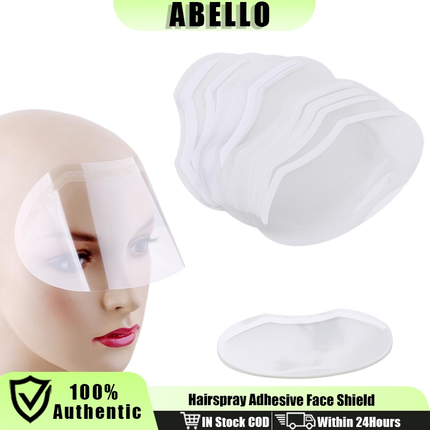 30/50 Disposable Hairdressing Salon Haircut Eye Shield Supplies Clear ...