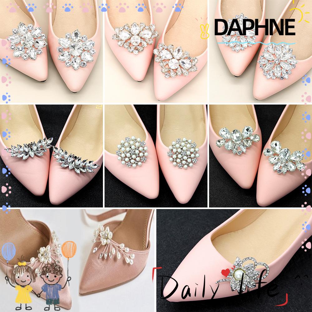 DAPHNE 1PC Lady Shiny Decorative Clips High Heel Charm Buckle Shoe Clip ...