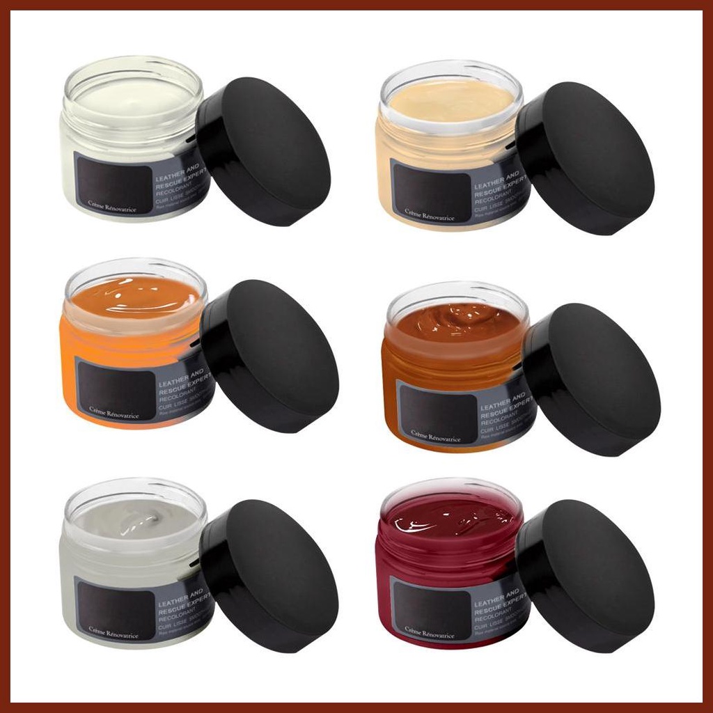Professional Leather Shoe Polish Natural Waxes Condition Re-color and ...