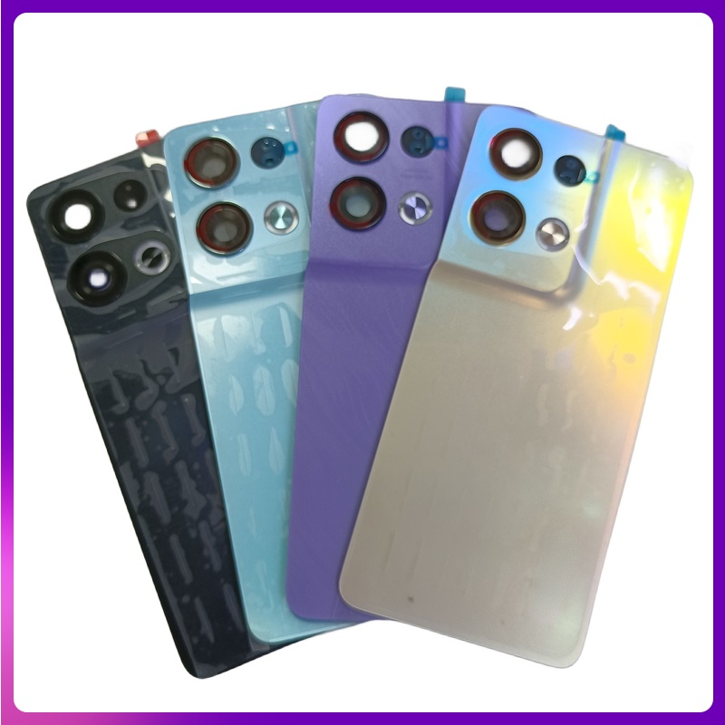 Original 6.7" For Oppo Reno 8 Pro CPH2357 Battery Cover Back Panel Rear ...