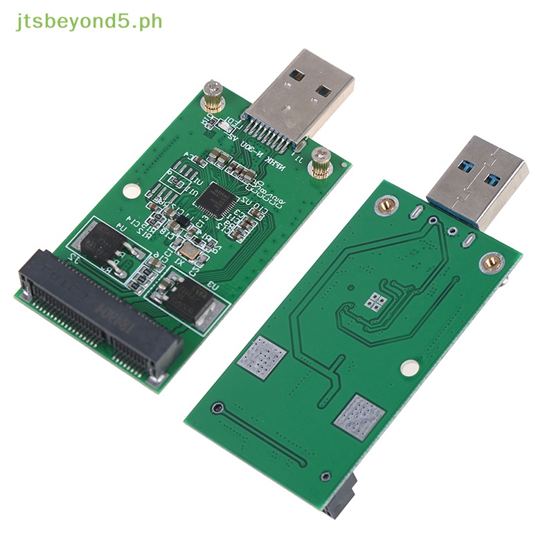 # JTPH # 1Pc Mini USB 3.0 to PCIE mSATA External SSD PCBA Conveter ...