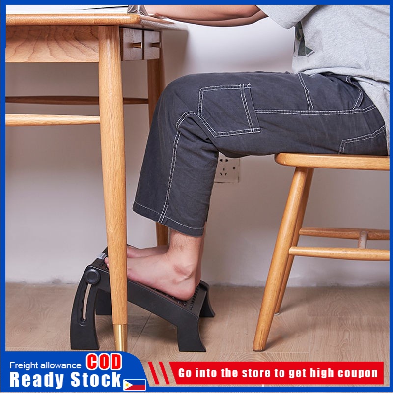 Adjustable angle office footstool | Shopee Philippines
