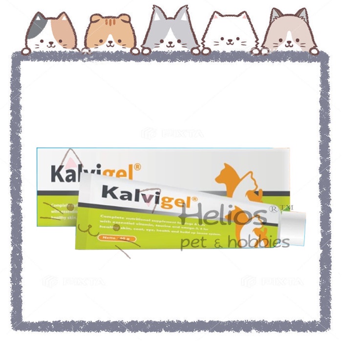 Kalvigel by Kalbe Vitamin Cat And Dog Tube 60gr | Shopee Philippines