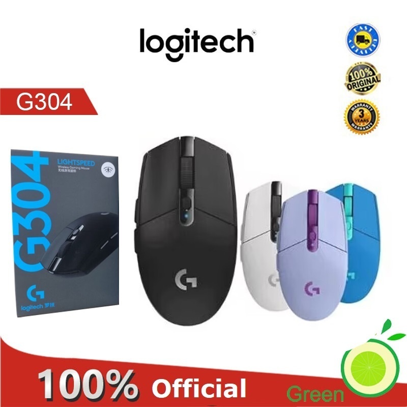 Logitech G304 Wireless Bluetooth Mouse Gaming Mouse Esports 12000 DPI sensor hero Office Desktop ...