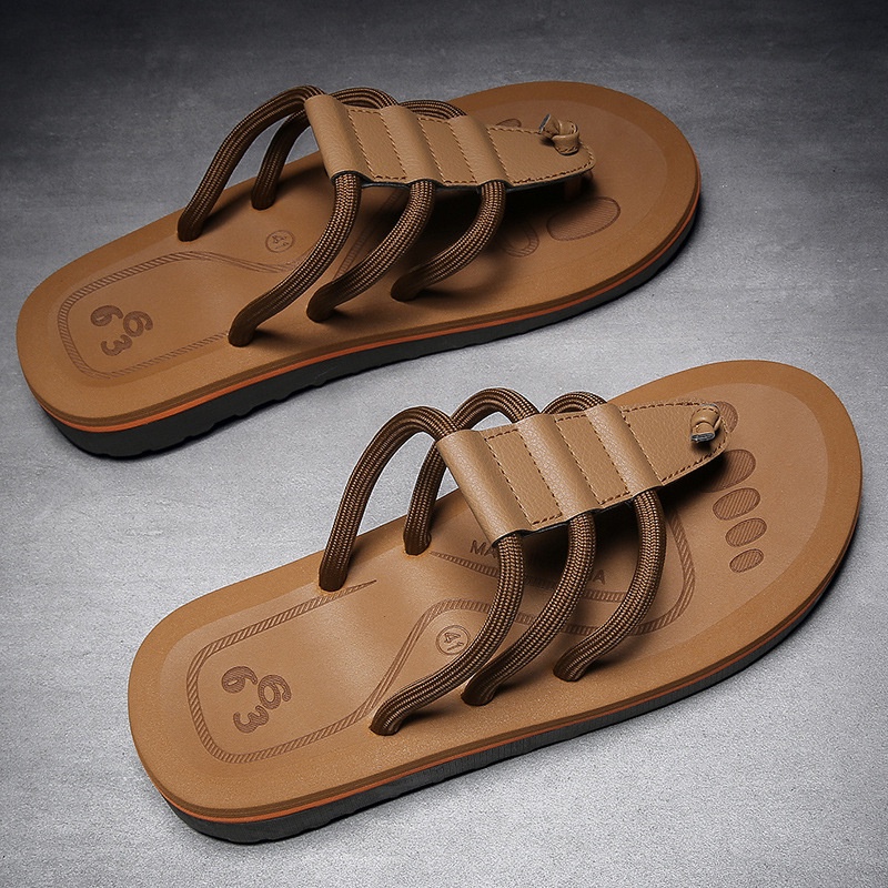 2023 Summer New Flip-Flops Men's Non-Slip Vietnamese Slippers Flip ...