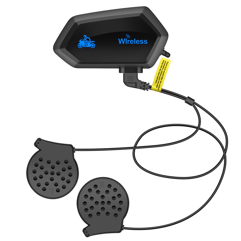 Motorcycle Intercom Helmet Headsets Bluetooth-compatible 5.0 Wireless ...