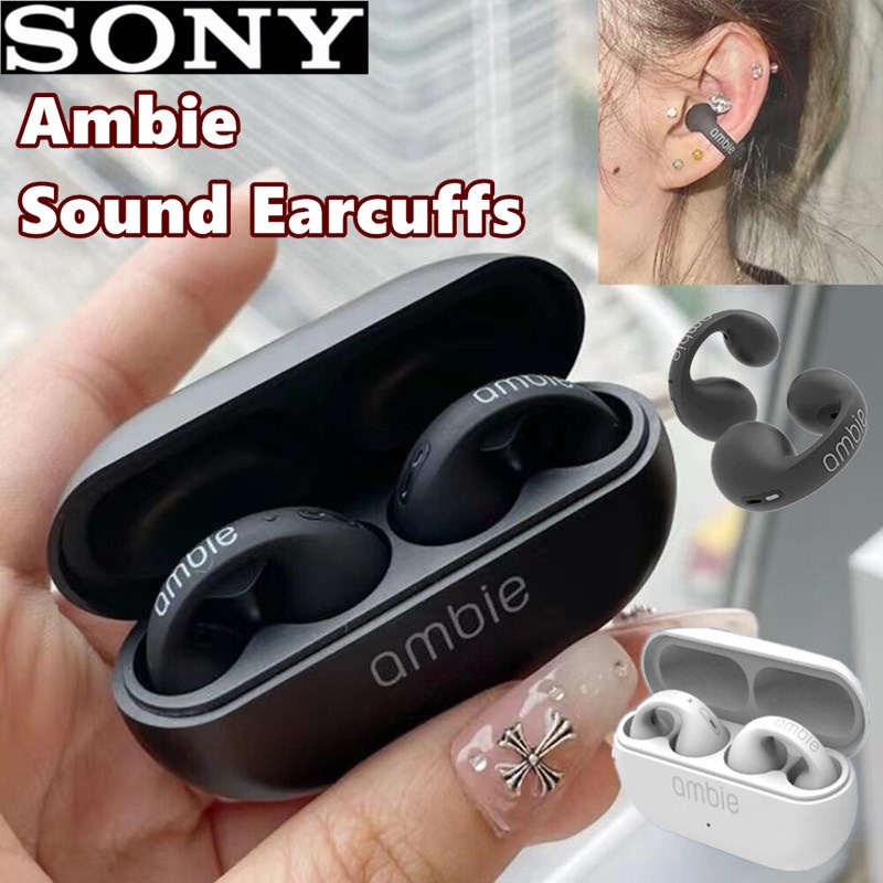 Sony Ambie Sound Earcuffs Ear Bone Conduction Earring Bluetooth ...