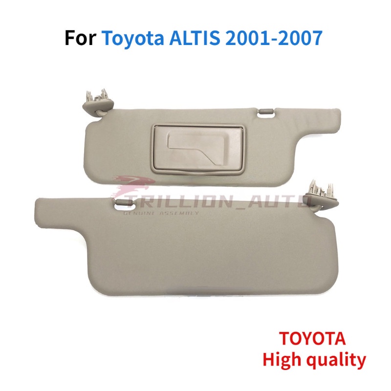 Sun Visor for Toyota ALTIS 2001-2007 Right Left Side Sun Visor ...