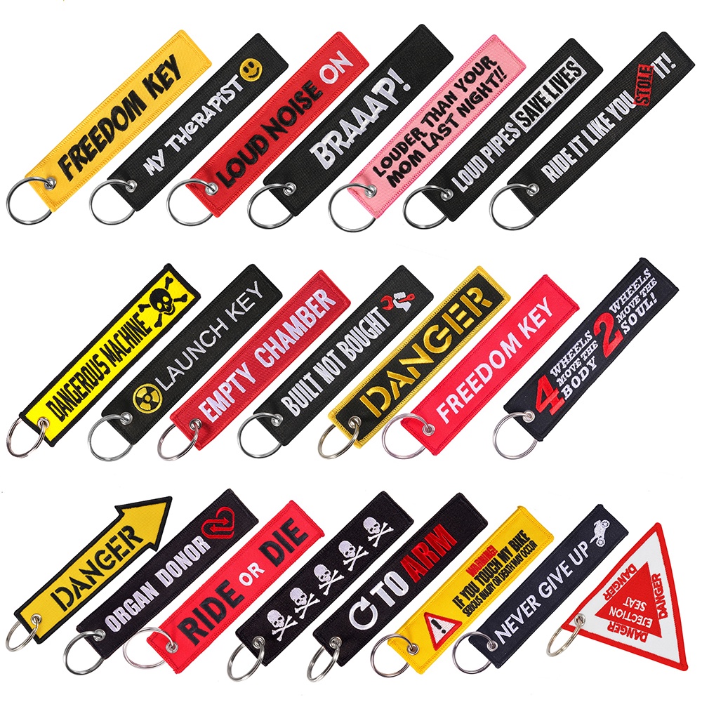 1 PC Motorcycle Keychain for Driver Bijoux Key Chain for Men Gifts and ...