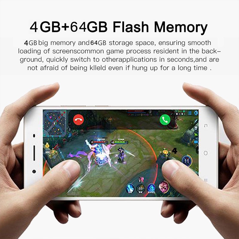 Y66 Original Cellphone 4GB+ 64GB Samrtphone 5.5 inch Full Screen Mobile ...