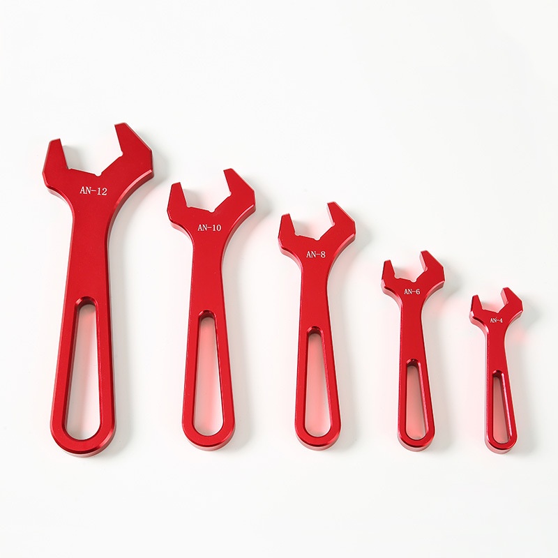 AN Wrench Hose Fitting Tool AN 3 4 6 8 10 12 16 Aluminum Spanner Oil ...
