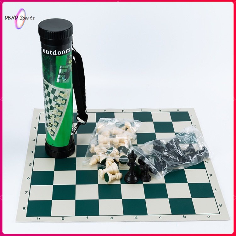 Folding chess board tournament size Pieces Set Board Game 50x50cm ...
