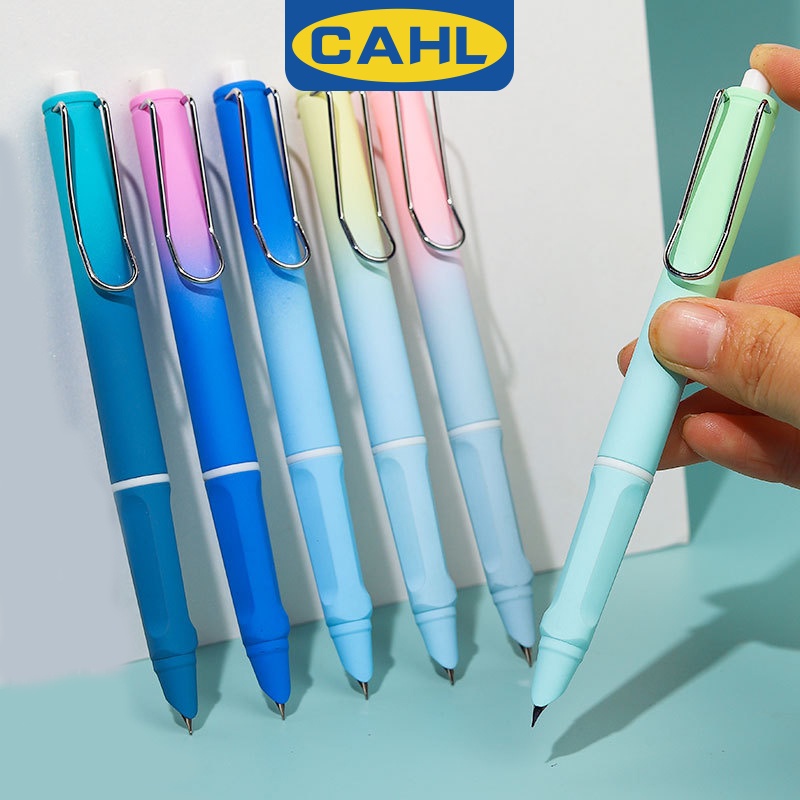 Gradient Color Retractable Fountain Pen 0.38mm Extra Fine Fountain Pen ...