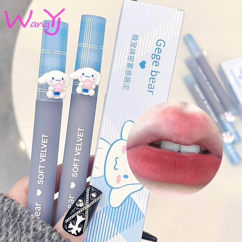 Gege Bear Mist Lips Mud Velvet Mist Matte Lipstick | Shopee Philippines