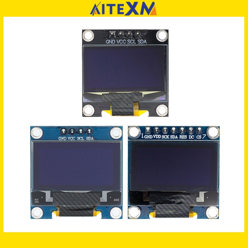0.96" OLED SPI/IIC I2C white/blue/yellow blue 0.96 inch OLED module 128X64 OLED LCD LED Display ...