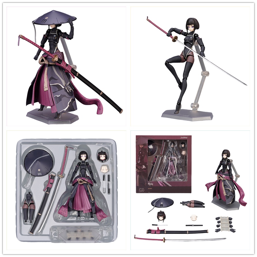 Falslander Figma Ronin 549 Action Figure Change Face Machine Girl Model ...