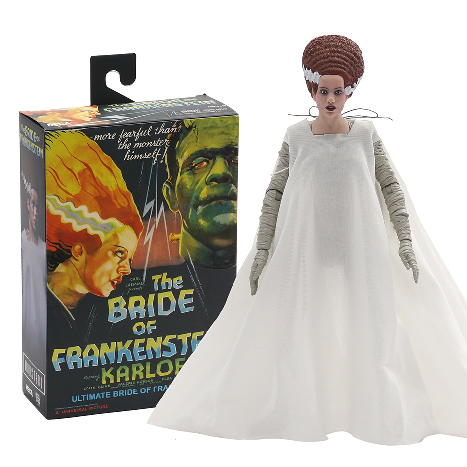 NECA Universal Monster Ultimate Bride of Frankenstein (Color) Action ...
