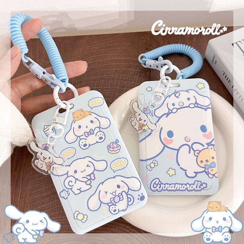 Cute Milk Blue Cinnamoroll Cardholder Photocard Case Nametag with ...