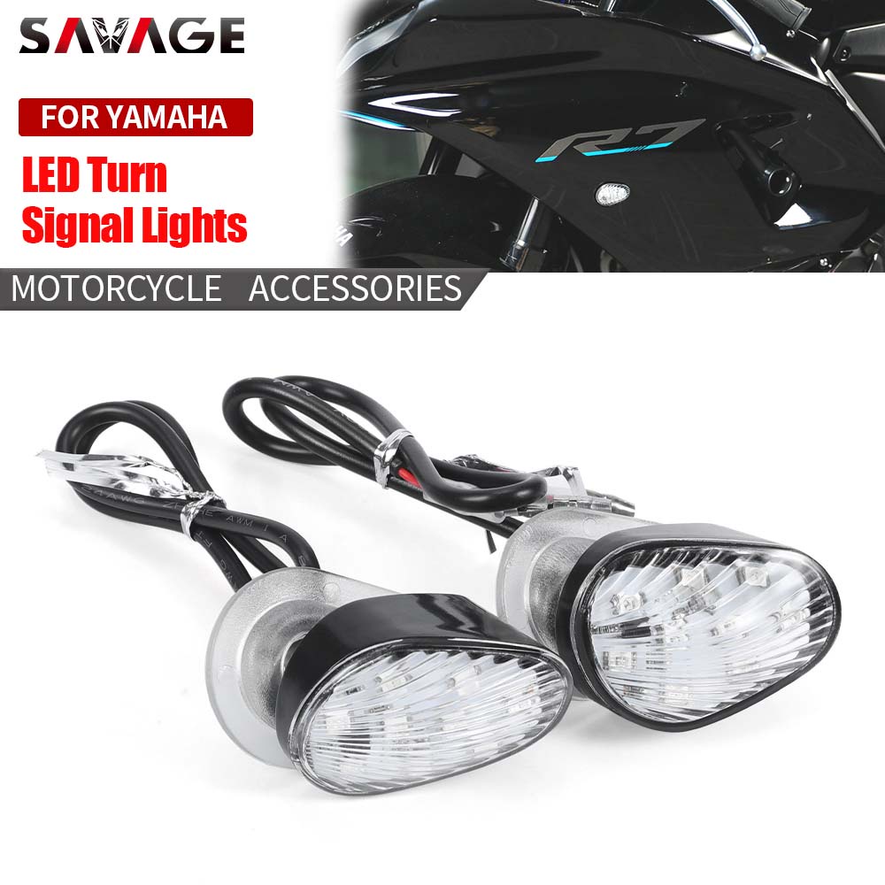 LED Turn Signal Lights For BMW YAMAHA YZF-R6 R 7 YZF-R1 YZF R1 M 2015 ...