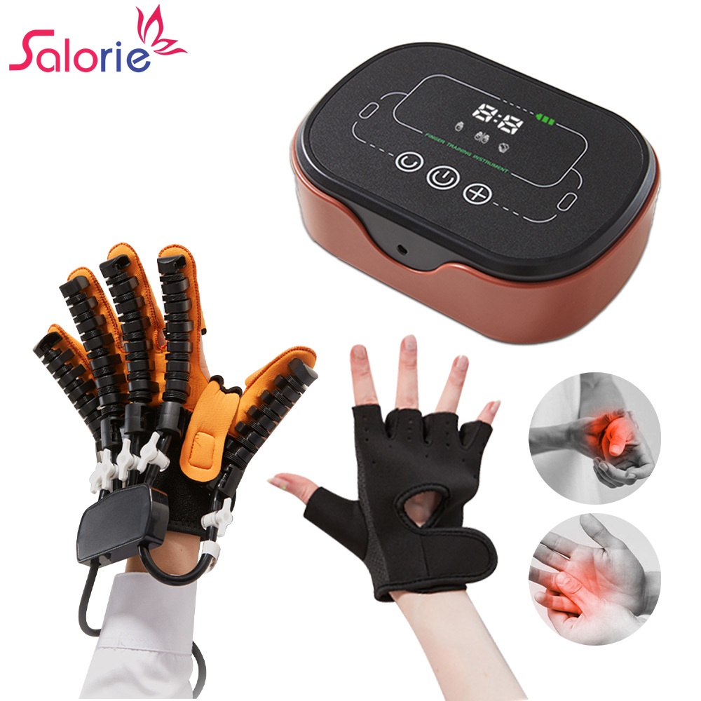 Salorie Finger Robot Glove Hand Function Rehabilitation Machine Finger ...