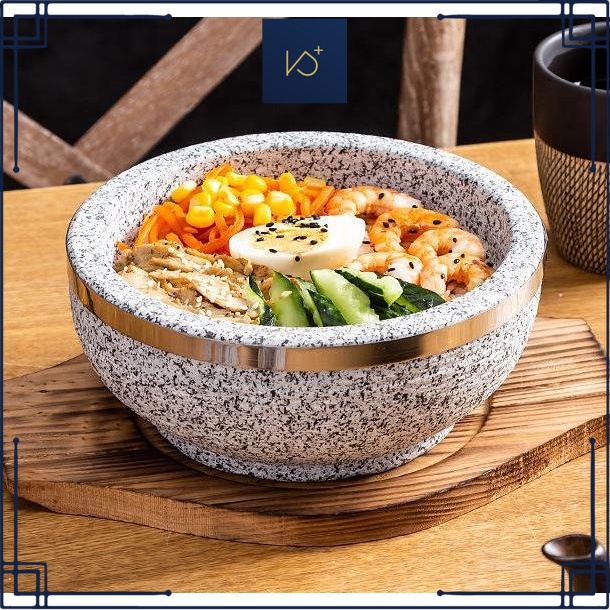 Korean Bibimbap Serving Stone Pot For Cooking Serving Food KP408 ...