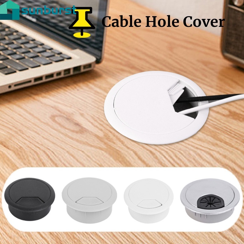 50/60MM Universal Computer Desk Cable Organizer / Office Desk Threading ...