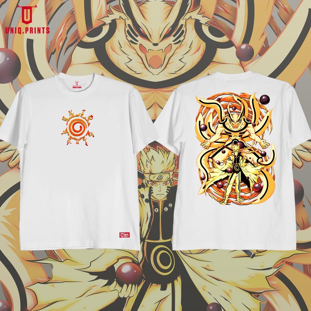 UNIQ.PRINTS NARUTO X KURAMA GRAPHIC COTTON TSHIRT FOR MEN AND WOMEN ...