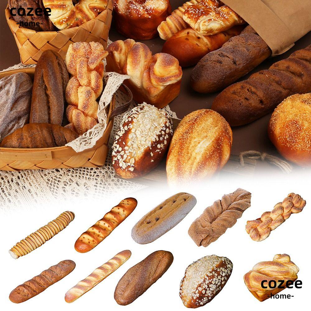 Artificial Bread Craft Bakery Scene Model Photo Props Kitchen Toy ...