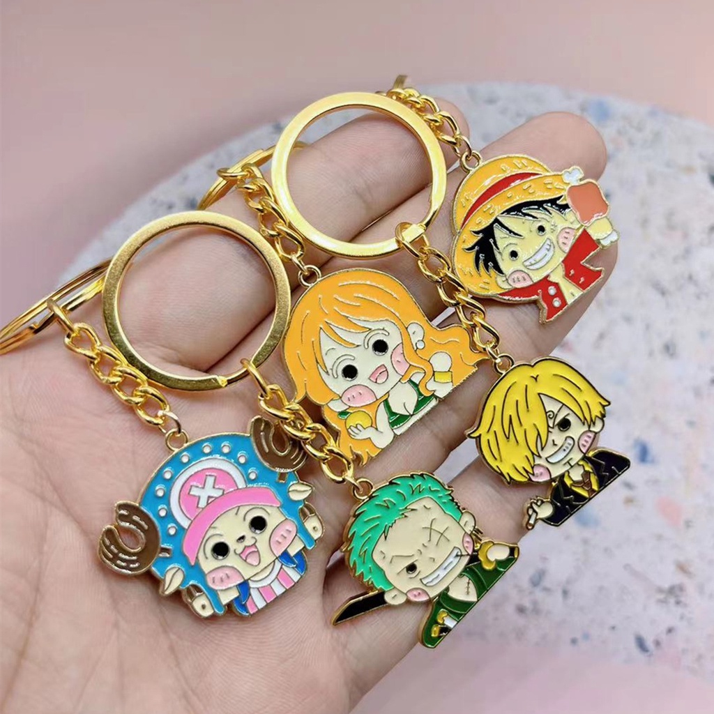 One Piece Merchandise Cute Cartoon Anime Two-Dimensional Luffy Zoro diy ...
