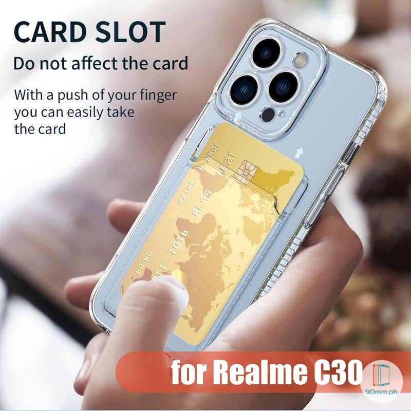 Cellphone Casing Realme C30 Phone Case Transparent Silicone TPU Cover ...