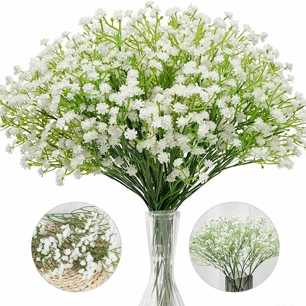 White Gypsophila Artificial Flowers/Photography Fake Flower Props ...